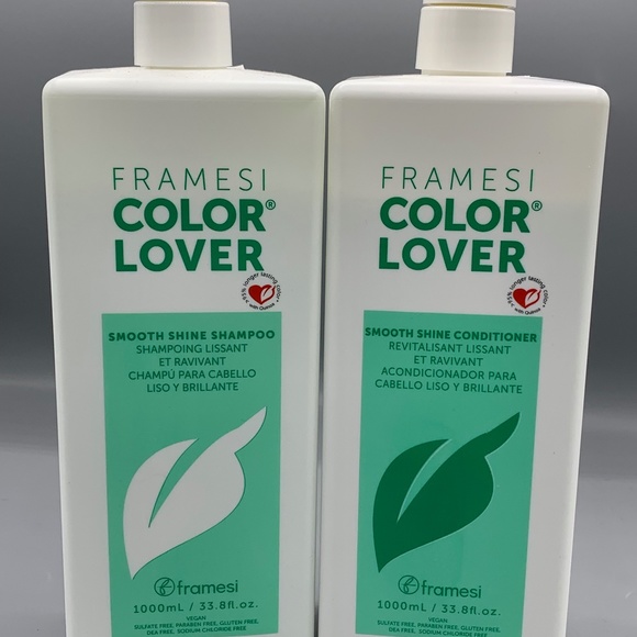 Framesi | Hair | Framesi Color Lover Smooth Shine Shampoo Conditioner ...